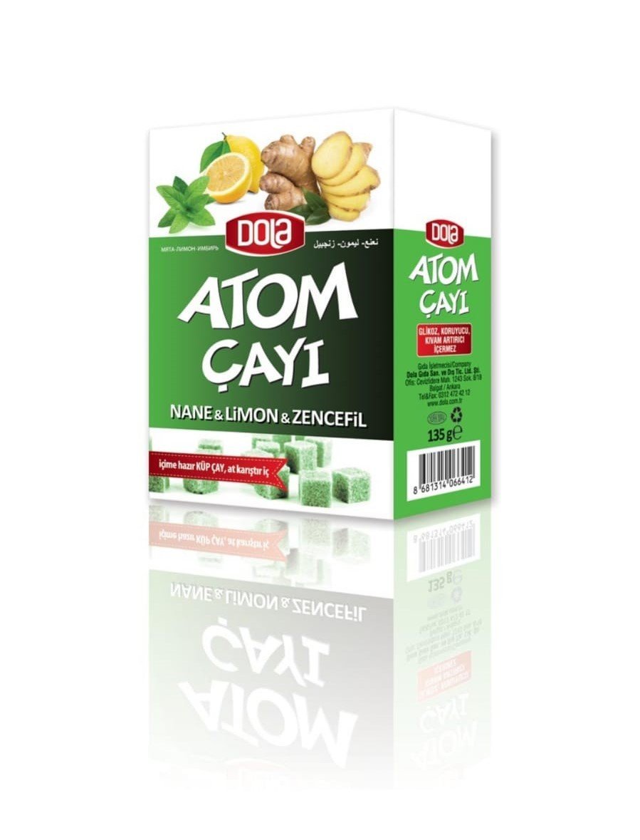 Atom Çayı 5'li Paket Kış Çayı-nane Limon-ıhlamur-Propolis Çayı ve Nar Çayı