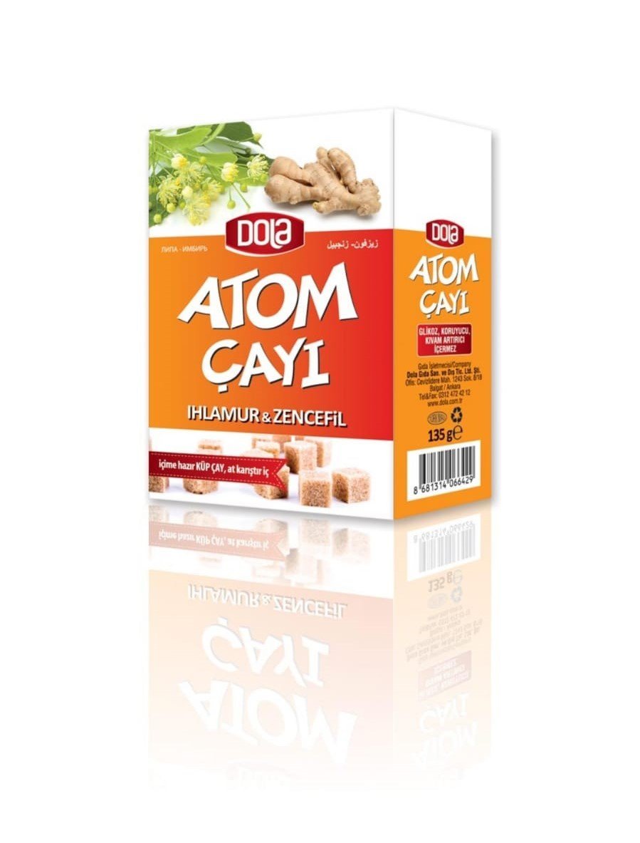Atom Çayı 5'li Paket Kış Çayı-nane Limon-ıhlamur-Propolis Çayı ve Nar Çayı